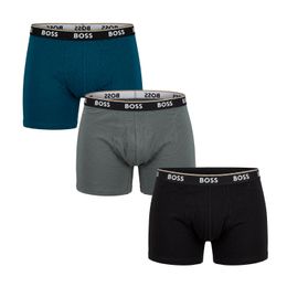 BOSS 3er-Pack Herren Lange Elastische Baumwollboxer 50531691