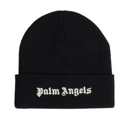Palm Angels Strickm&uuml;tze f&uuml;r Herren und Damen mit gesticktem Logo PWLC014F23FAB0011001