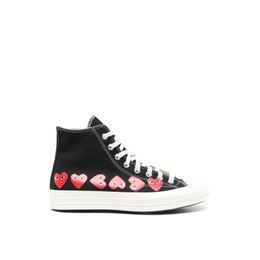 Comme des Gar&ccedil;ons PLAY x Converse Chuck 70 Hi Sneakers