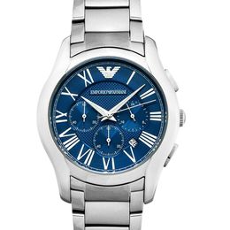 Emporio Armani AR11082 Blaues Zifferblatt Chronograph Herrenuhr