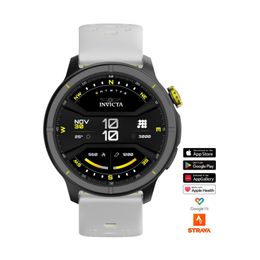 Invicta I-Tech - 2 Pro ITECH-008 Herren Uhr - Smartwatch Bewegung - Edelstahl mit schwarzem Zifferblatt - 46 mm