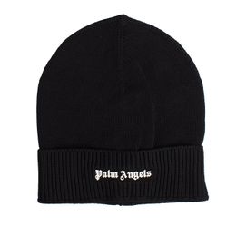 Palm Angels Herren- und Damen-Strickm&uuml;tze mit Logo PMLC022S22KNI0011001