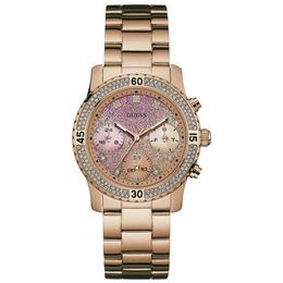 Guess W0774L3 Confetti Analog Quarz Damenuhr