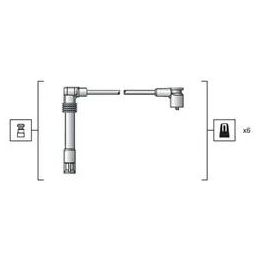 MAGNETI MARELLI Z&uuml;ndleitungssatz 941318111162