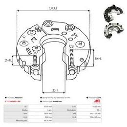 AS-PL arc0101 120,20mm