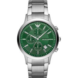 Emporio Armani Renato Silber Herren Armbanduhr AR11507
