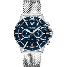 Emporio Armani Diver Silber Herren Armbanduhr AR11587
