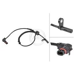 A.B.S. Sensor, Raddrehzahl 31818 f&uuml;r Chrysler JEEP Fiat / LANCIA
