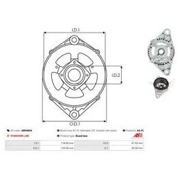 AS-PL abr4004 1250mm