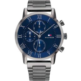 Tommy Hilfiger 1791456 Kane Blaues Zifferblatt Herrenuhr