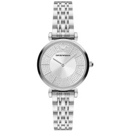 Montre Emporio Armani Gianni T-bar Pour Femmes Argent AR11445