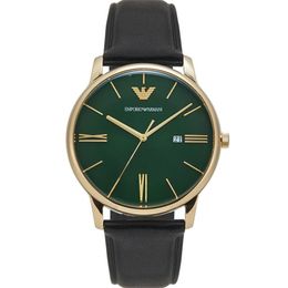 Emporio Armani Minimalist Schwarz Herren Armbanduhr AR11601