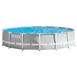 Framepool Intex "Prism FrameTM", grau, H:107cm &Oslash;:457cm, Schwimmbecken, 5-tlg., &Oslash;xH: 457x107 cm