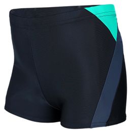 Badehose AQUARTI "Badehose Jungen Badehose Gestreift mit Motiven", Kinder, Gr. 134, N-Gr, grau (020 schwarz, graphit, gr&uuml;n), Obermaterial: 80% Polyester PES. 20% Elasthan EL., Badehosen Badehose