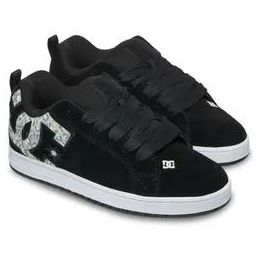 Schn&uuml;rschuh DC Shoes "Court Graffik", Damen, Gr. 13(47), cheetah, Obermaterial:Obermaterial: Leder (Kuh) / Futter: Textil / Au&szlig;ensohle: Gummi;, Schuhe Schn&uuml;rschuh