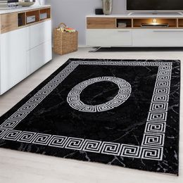 Teppich Ayyildiz Teppiche "PLUS 8009", schwarz, B:120cm H:6mm L:170cm, Polypropylen (PP), Teppiche, Teppich, L&auml;ufer, gemusterter Flachflor, robust, Webteppich, alle R&auml;ume