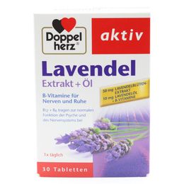 Queisser Doppelherz Lavendel Extrakt+&Ouml;l Tabletten 30 St