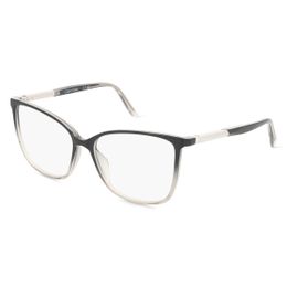 Calvin Klein CK24545 Brille Unisex | Fassung: Vollrand, Butterfly, Schwarz Grau