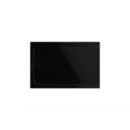 Kaldewei Cayonoplan Duschwanne 363247980701 90x150x2,5cm, mit Tr&auml;ger, schwarz