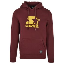 Sweatshirt STARTER Black Label "Starter Black Label Herren Starter The Classic Logo Hoody", Herren, Gr. S, port, 65% Baumwolle, 35% Polyester, Sweatshirts Sweatshirt