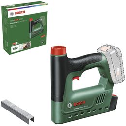 Bosch Home and Garden Akku-Tacker BOSCH HOME & GARDEN "UniversalTacker 18V-14 - solo", gr&uuml;n, B:5,6cm H:21cm L:21,5cm, Tacker, ohne Akku und Ladeger&auml;t
