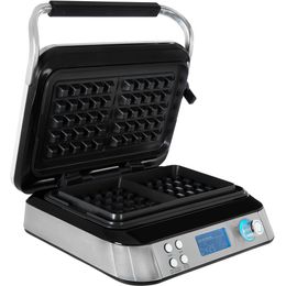Gutfels Waffeleisen "WAFFLE 5010", schwarz (schwarz, inox), B:32cm H:16cm T:28cm, Waffeleisen