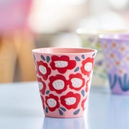 Koziol Nora Cup M Bloomies Anemone Becher 300 ml rose - Becher & Tassen