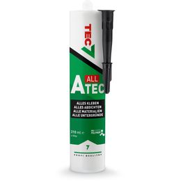 TEC7 A-Tec Kleb- und Dichtstoff Kartusche 310 ml schwarz - Klebstoffe & Dichtmittel