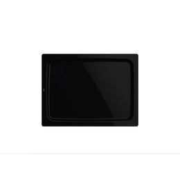 Kaldewei Duschplan xxl Duschwanne 432300010701 70x140x6,5cm, schwarz