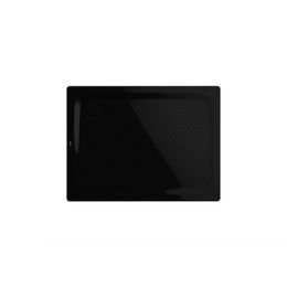 Kaldewei Superplan Classic xxl Duschwanne 432930023701 90x140x4,3cm, Vollantislip Perl-Effekt, schwarz