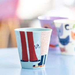 Koziol Nora Cup M Purrs Content Becher 300 ml sage - Becher & Tassen