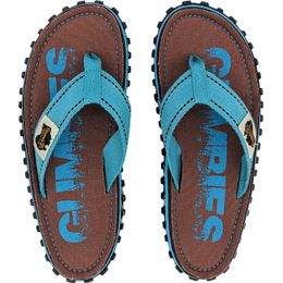 Gumbies Original Damen Zehenstegsandale t&uuml;rkis 40 - Herrenschuhe