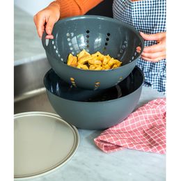 Koziol Palsby L Sch&uuml;ssel 5 Liter nature ash grey - Sch&uuml;sseln & Schalen