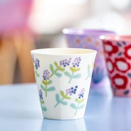 Koziol Nora Cup M Bloomies Blossom Becher 300 ml cream - Becher & Tassen