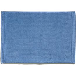M&ouml;ve Badematte M&Ouml;VE "Superwuschel" Gr. 2, blau (cornflower), H:5mm, Baumwolle, Badematten, Badematte, M&ouml;ve, fu&szlig;bodenheizungsgeeignet