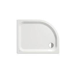 Kaldewei ZIRKON 501 Duschwanne 455500011001 90 x 75 cm mit Invisible Grip, gl&auml;nzend, alpinwei&szlig;