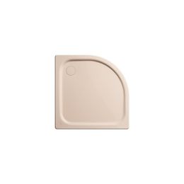 Kaldewei Zirkon Duschwanne 456848043030 90x80x3,5cm, mit Tr&auml;ger, Perl-Effekt, bahamabeige