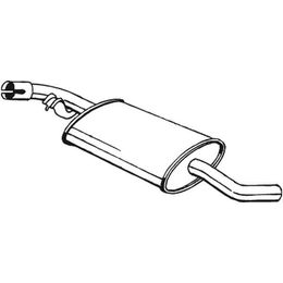BOSAL Mittelschalld&auml;mpfer 233741 f&uuml;r VW