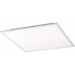 JUST LIGHT Deckenleuchte "FLAT", wei&szlig;, 1, H: 6cm, 1 Stk., Leuchten, CCT - Farbtemperaturregelung (verstellbar von 2700-5000K), LED Panels