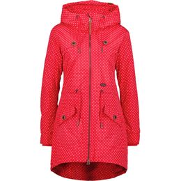alife and kickin Winterjacke ALIFE & KICKIN "Damen CharlotteAK B Winterjacke, gef&uuml;tterte Jacke", Damen, Gr. S, pink (fuchsia), 100% Polyester, Jacken Winterjacke