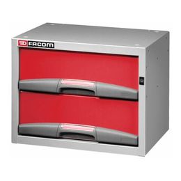 Facom Regal klein tief 2 Schubladen fest F50000041)