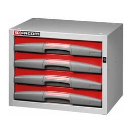 Facom Regal klein tief 4 Schubladen fest F50000043)