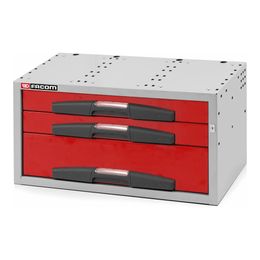 Facom Regal mittel tief 3 Schubladen fest F50000052)