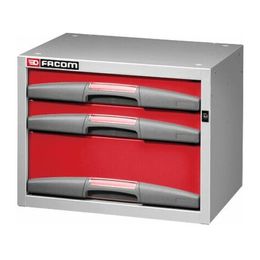 Facom Regal klein tief 3 Schubladen fest F50000042)