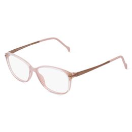 Fielmann COMFORT 114 CL Brille Damen | Fassung: Vollrand, Quadratisch, Rose