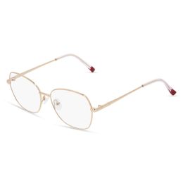 Fielmann BD 512 FA Brille Damen | Fassung: Vollrand, Quadratisch, Gold