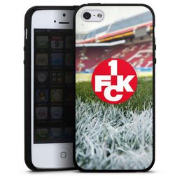 DeinDesign iPhone SE (2016-2019) Handy Silikon H&uuml;lle Case schwarz Handyh&uuml;lle 1. Fc Kaiserslautern Stadium Official Licensed Product