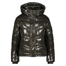 alife and kickin Winterjacke ALIFE & KICKIN "Damen DayanyAK A Winterjacke, gef&uuml;tterte Jacke", Damen, Gr. L, schwarz (coal schwarz), 100% Polyester, Jacken Winterjacke