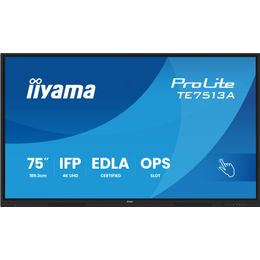 iiyama ProLite TE7513A-B2AG Touch Display 189,3 cm (75")