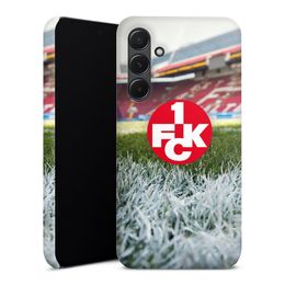 DeinDesign Galaxy A35 5G Handy Premium Case Smartphone Handyh&uuml;lle Schutzh&uuml;lle matt Official Licensed Product 1. Fc Kaiserslautern Stadium Premium Case